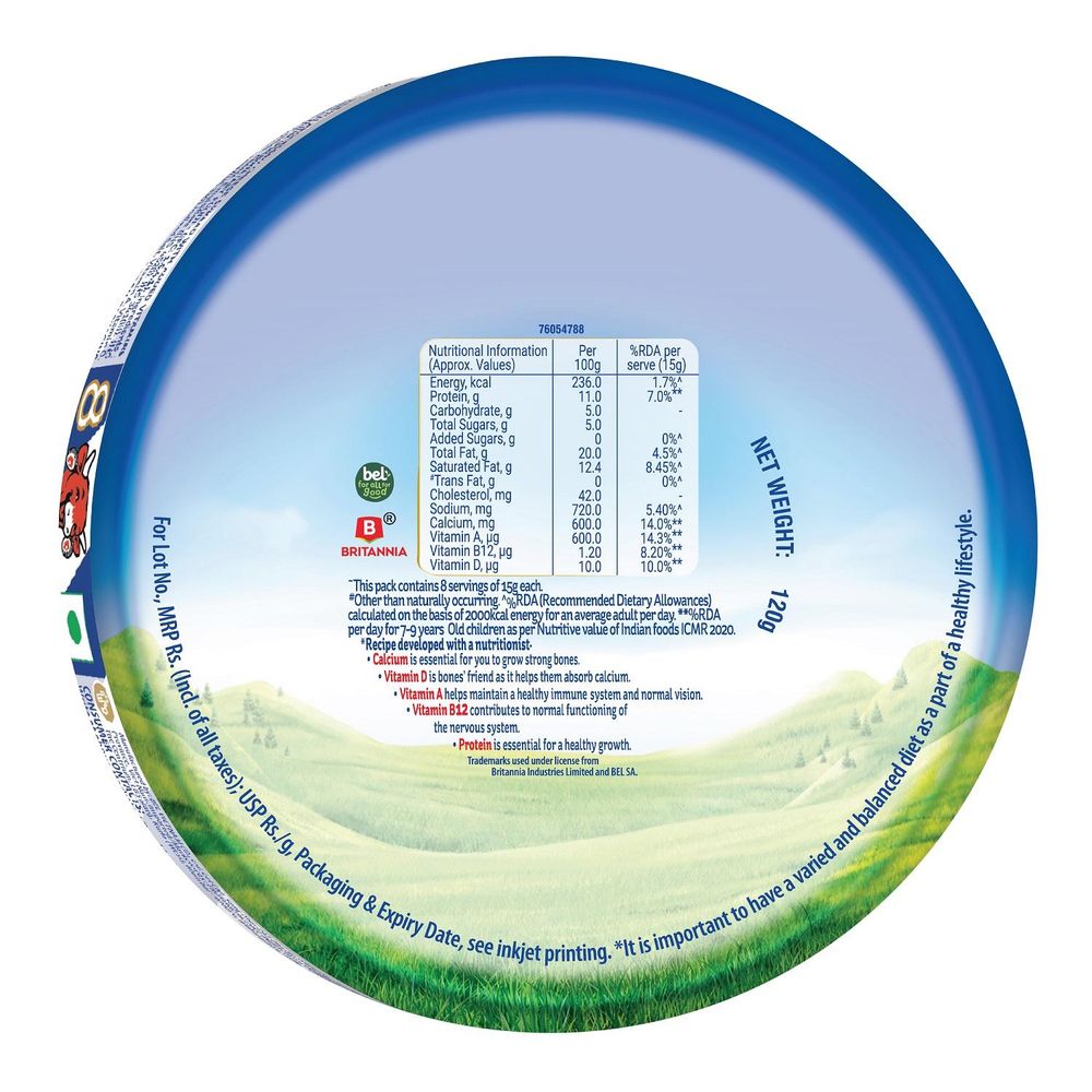 Buy Britannia Spreadable Cheese Triangles Online - Price @ ₹125 ...