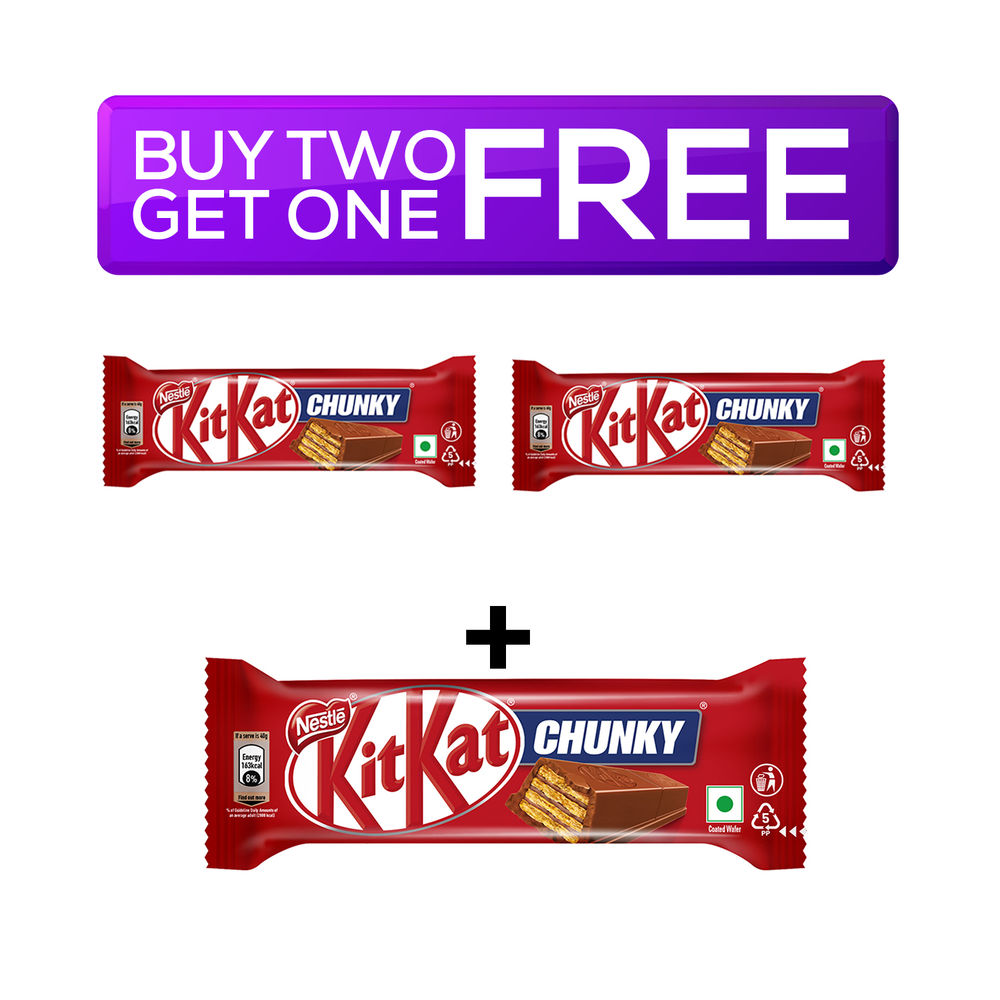 Buy Nestlé KitKat Chunky Combo Online - Price @ ₹210 | Instant Delivery ...