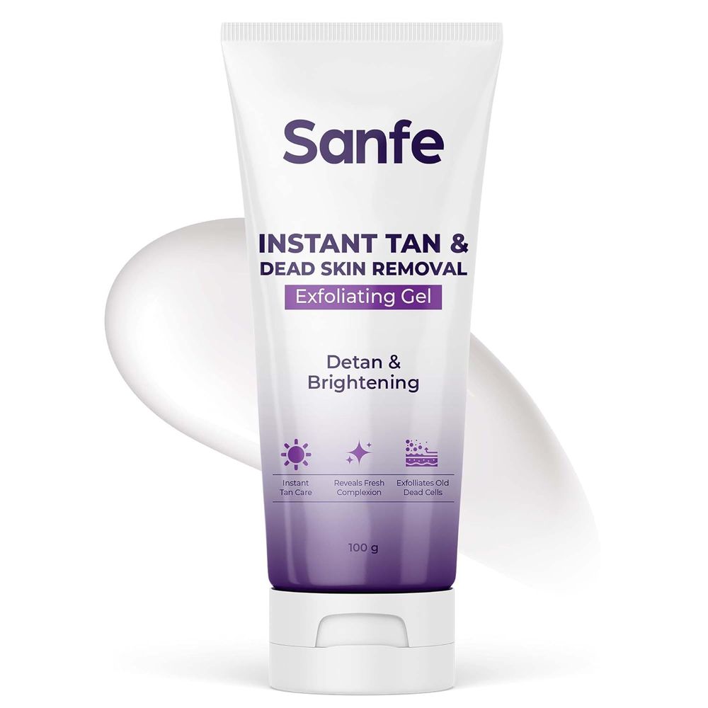 Buy Sanfe Instant Tan & Dead Skin Removal Exfoliating Gel Smooth ...