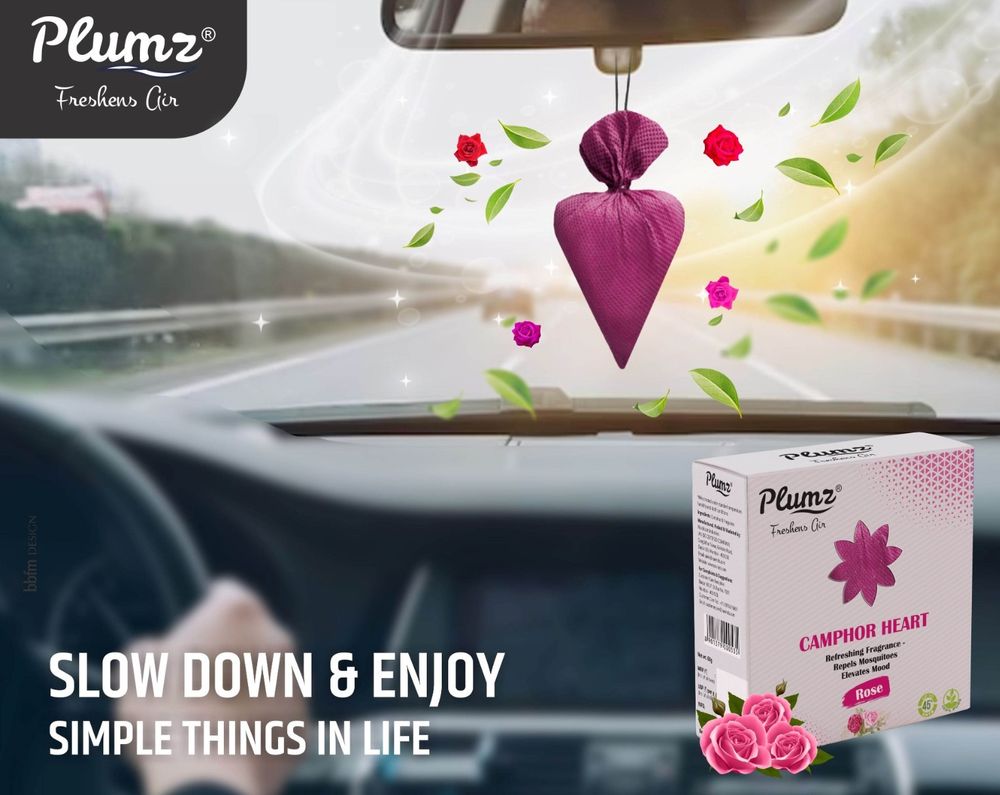 Buy Plumz ZepPure Rose Camphor Pocket Room Freshener Online - Price @ ₹86 | Instant Delivery | Zepto