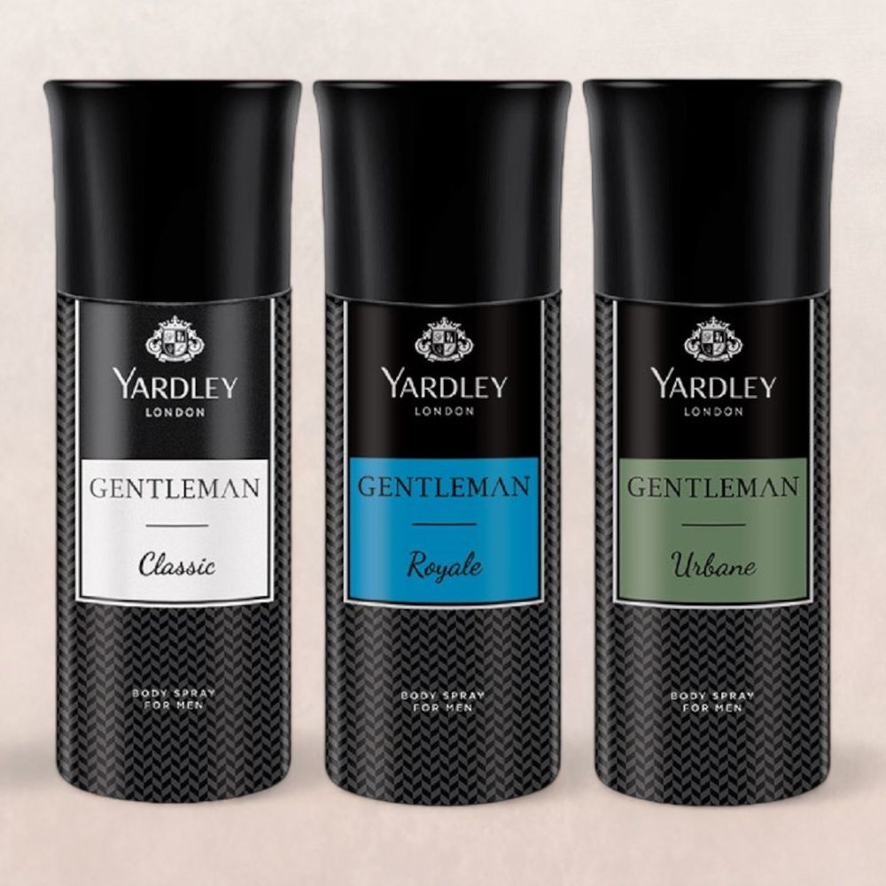 Buy Yardley London Gentleman Assorted Deodorant Pack for Men - Classic ...