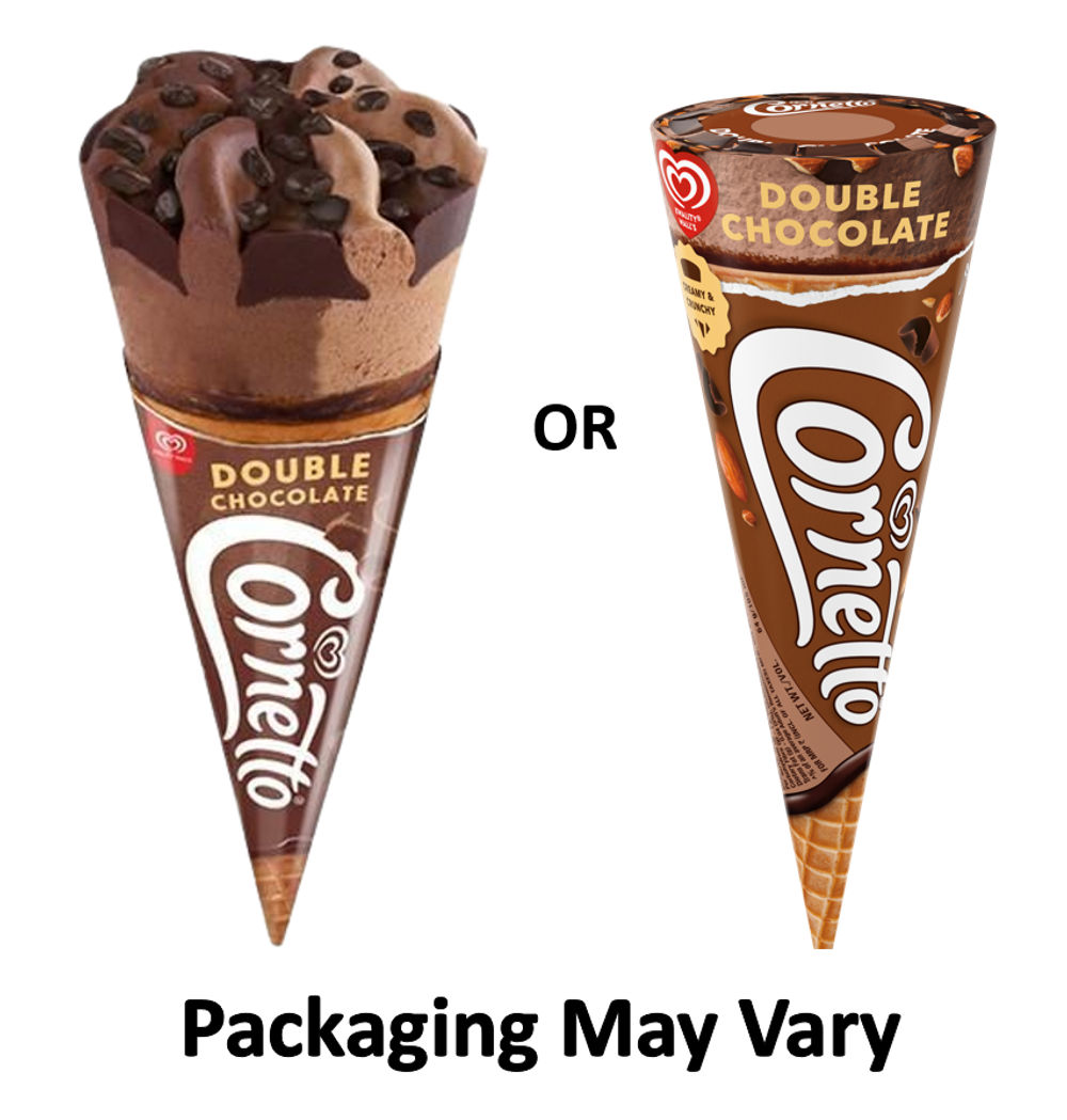 Kwality Wall's Cornetto Double Chocolate Cone 105 ml - Buy online at ...