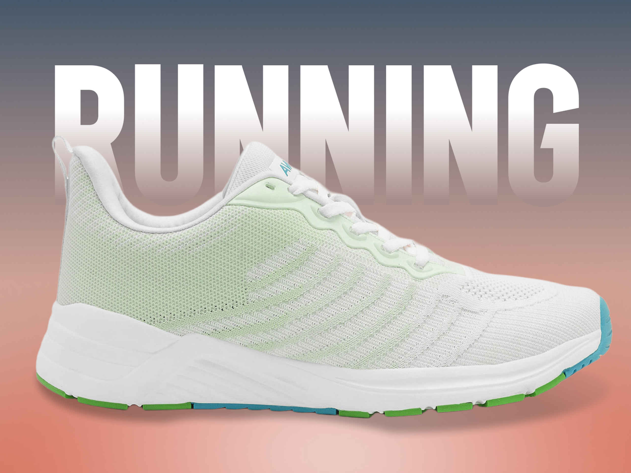 Buy Avant Men's SpartanX Running Shoes | Light Grey-Green | UK 10 ...