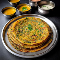 Laccha Paratha Recipe - How to Make Laccha Paratha at Home | Buy ...