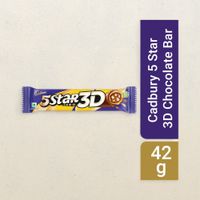 Cadbury 5 Star Chocolate Bar 40 gms Combo 40 gm x 3 - Buy online at ₹57 ...