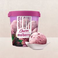 Slow Churn Strawberry Ice Cream Tub 500 ml - Buy online at ₹319 near me