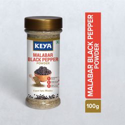 Keya Black Pepper Powder 100 g - Buy online at ₹195 near me
