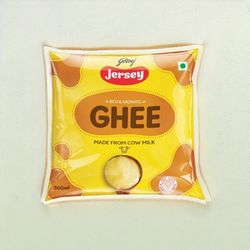 Godrej Jersey Cow Ghee (Pouch) 500 ml - Buy online at ₹370 near me