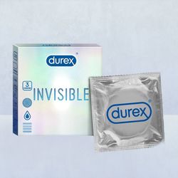 Durex Invisible Condom - Super Ultra Thin Condoms 3 piece - Buy online ...