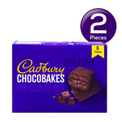 Cadbury Chocobakes Choc Layered Cakes 126 gms Combo 114 g X 2 - Buy ...