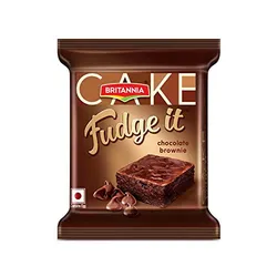 Britannia Cake Fudge It Chocolate Brownie 40 g - Buy online at ₹20 in India