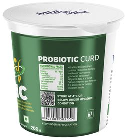 Milky Mist Probiotic Curd Cup 200 g - Buy online at ₹26 near me