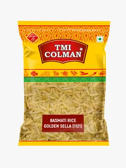 TMI Colman Basmati Rice Golden Sella (1121) 1 kg - Buy online at ₹132 ...