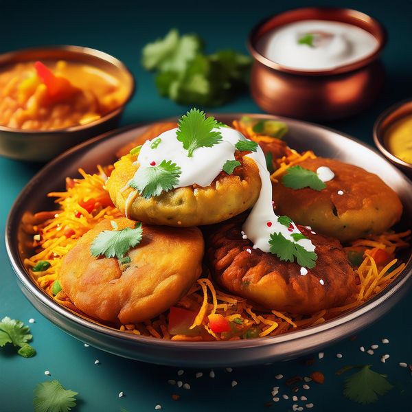 Aloo Tikki Chaat Recipe - How to Make Aloo Tikki Chaat at Home | Buy Ingredients in 10 mins | Zepto