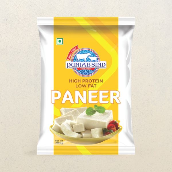 Punjab Sind Low Fat Paneer 200 g - Buy online at ₹120 near me