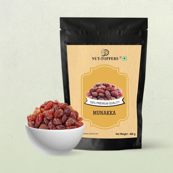 Nut Toppers Munakka Raisins 400 g - Buy online at ₹337 near me