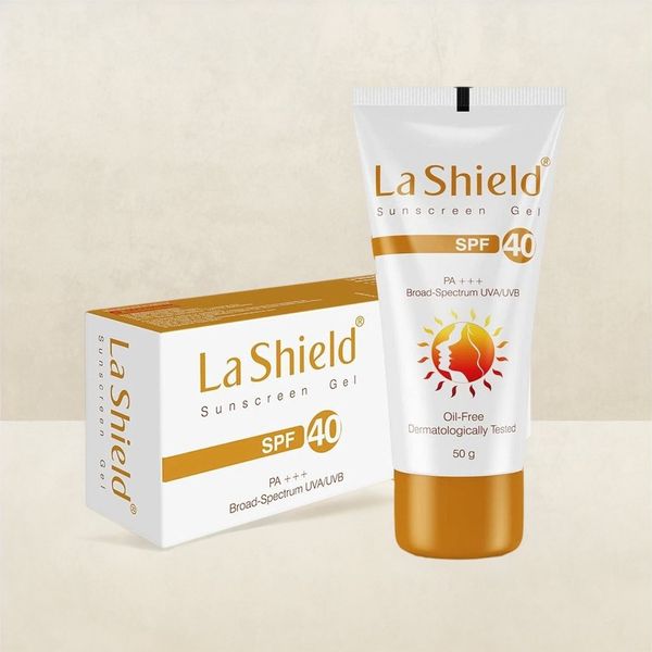 La Shield Spf 40+ & Pa+++ Anti Acne Sunscreen Gel 50 g - Buy online at ...