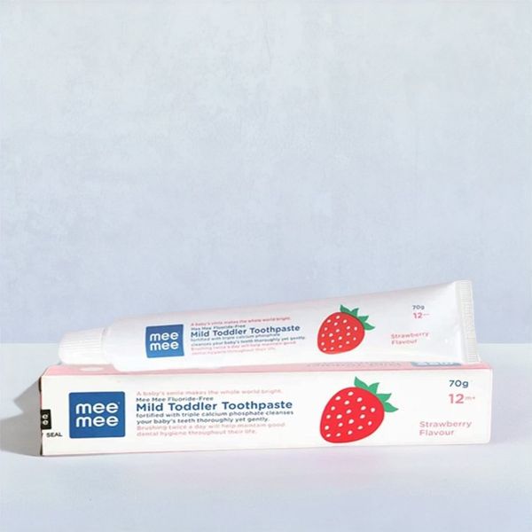 Mee Mee Mild Toddller Toothpaste For Kids - Strawberry 70 g - Buy ...