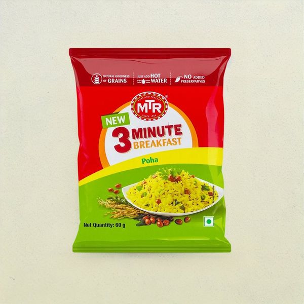 MTR 3 Min Poha 60 g - Buy online at ₹25 near me