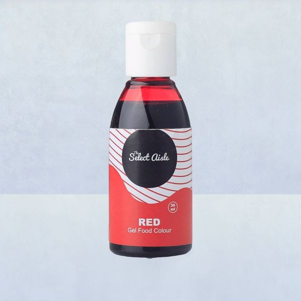 The Select Aisle Red Gel Food Colour 30 ml - Buy online at ₹85 near me