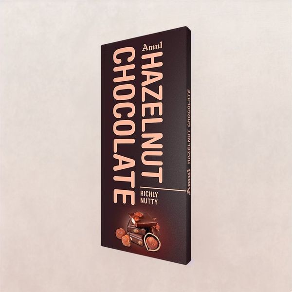 Amul Hazelnut Chocolate Bar 150 g - Buy online at ₹238 near me