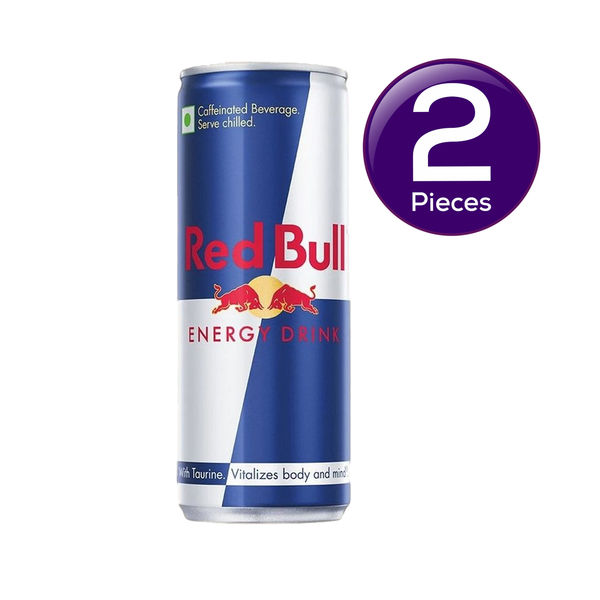 Red Bull Energy Drink Combo 250 ml X 2 - Buy online at ₹230 near me