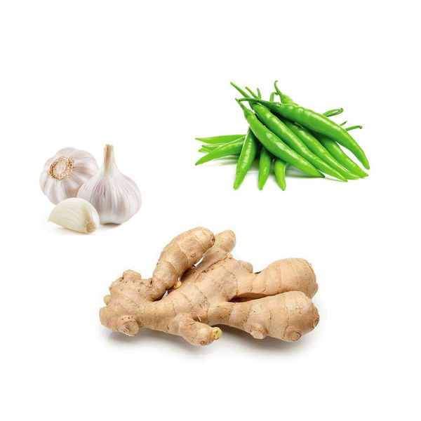 Ginger & Garlic & Green Chilli 3 combo - Buy online at ₹67 near me