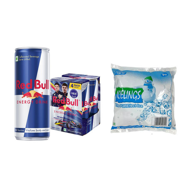 Red Bull Energy Drink Multican(1l) & Icelings - The Pure Ice Cubes(1kg ...