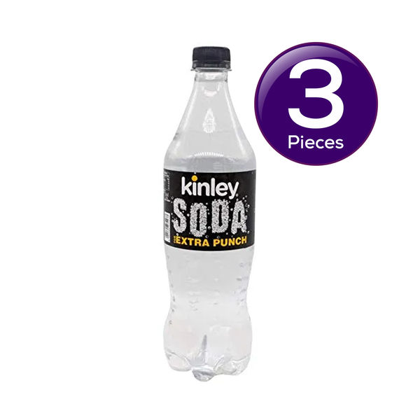 Kinley Club Soda 750 ml Combo 750 ml X 3 - Buy online at ₹57 near me