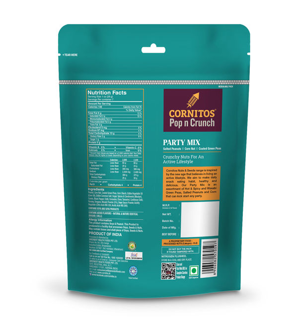 Cornitos Nut Mixture - Crunchy Party Snack 200 g - Buy online at ₹128 ...