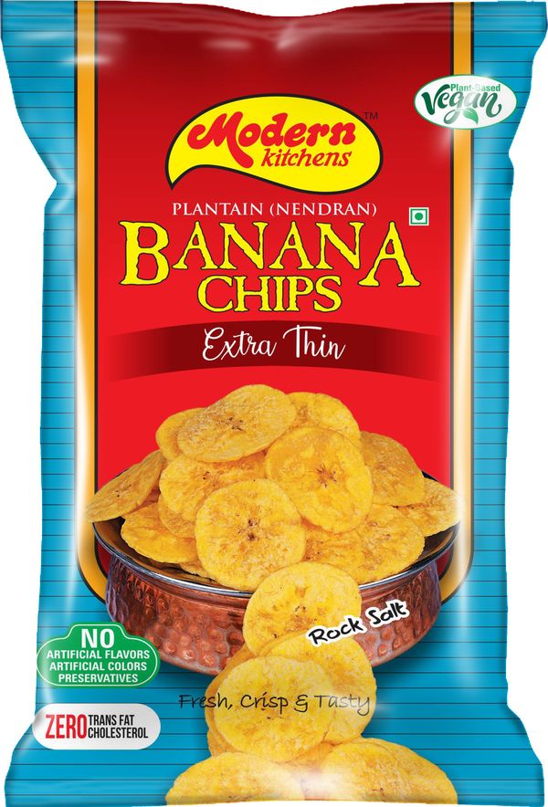 Modern Kitchens Banana Chips Salted 160 g - Buy online at ₹102 near me