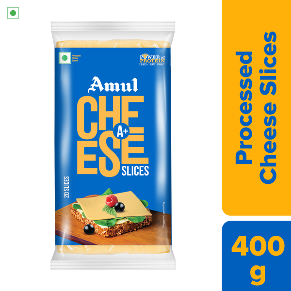 Amul A+ Cheese Slices - Buy online at ₹241 near me