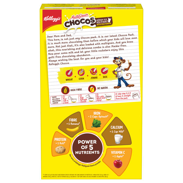 Kellogg’s Multigrain Chocos | More Chocolatey | No-Maida 675 g - Buy ...