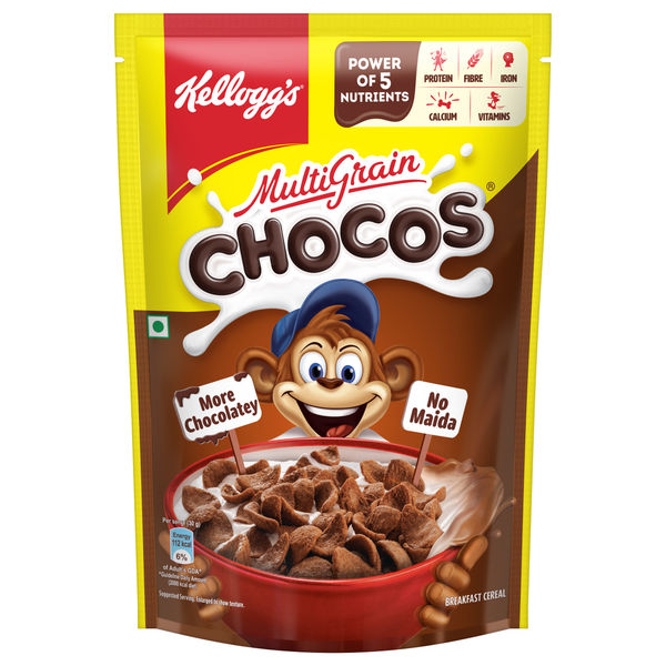 Kellogg’s Multigrain Chocos | More Chocolatey | No-Maida 385 g - Buy ...