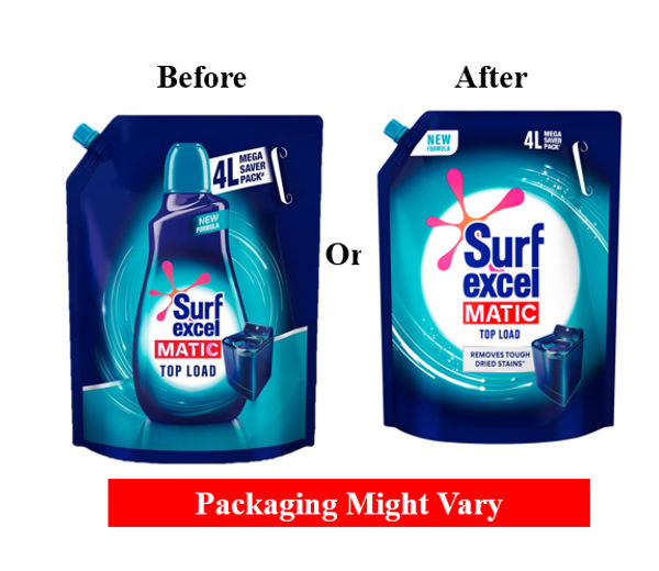 Surf Excel Matic Top Load Liquid Detergent - Buy online at ₹535 near me