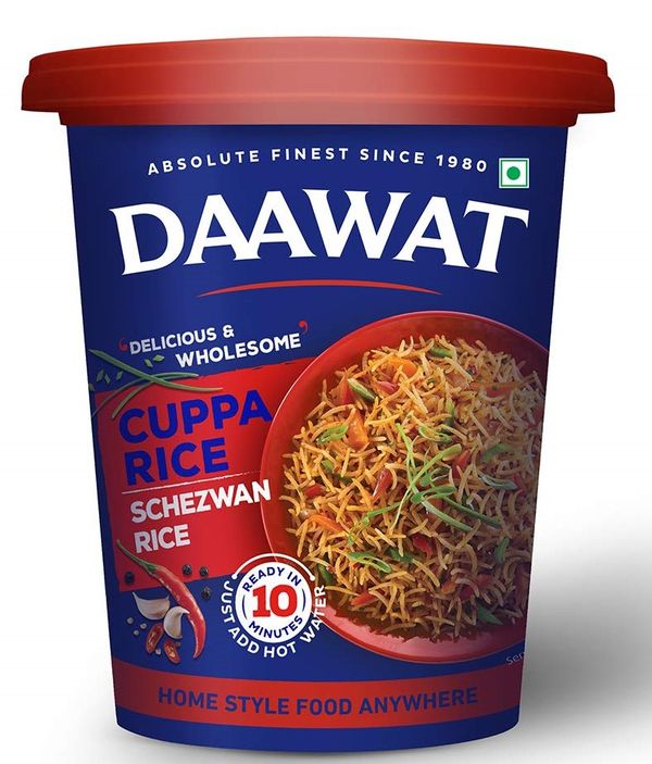 Daawat Cuppa Rice Schezwan Rice - Ready To Eat 86 g - Buy online at ₹94 ...