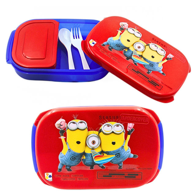 Minion Kids Lunch Box - Assorted Color 1 Piece - Buy online at ₹97 near me