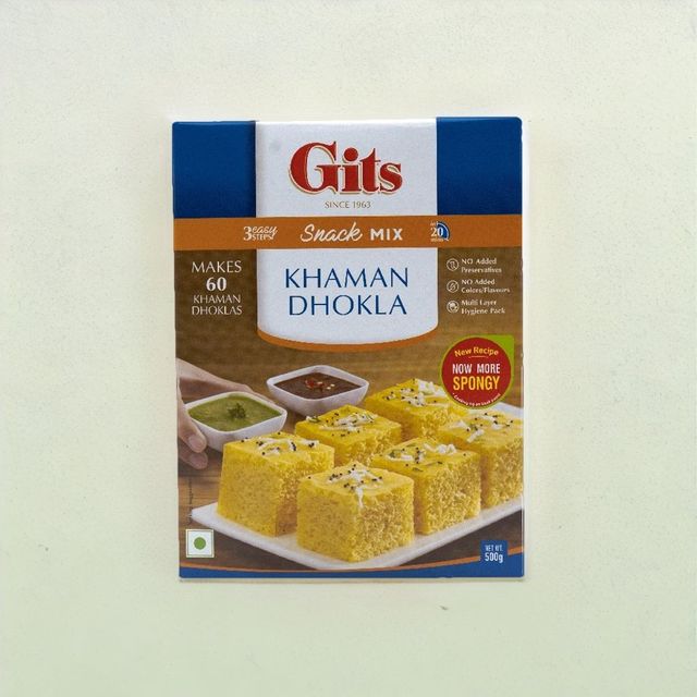 Gits Khaman Dhokla Instant Snack Mix 500 g - Buy online at ₹132 near me