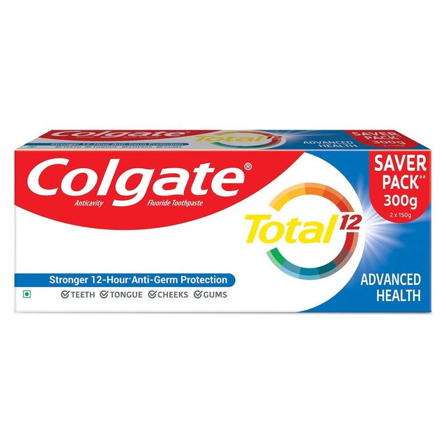 Colgate Total Advanced Health Antibacterial Toothpaste, Whole Mouth ...