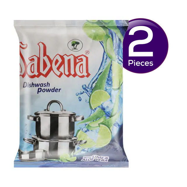 Sabena Dishwash Powder 900 gms Combo 900 g X 2 - Buy online at ₹58 near me