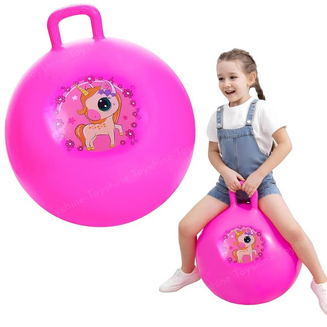 Toyshine 65Cm Hopper Ball For Kids Ages Inflatable Hopping Balls ...