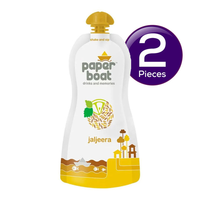 Paper Boat Jaljeera Drink Pouch Combo 200 ml X 2 - Buy online at ₹64 ...
