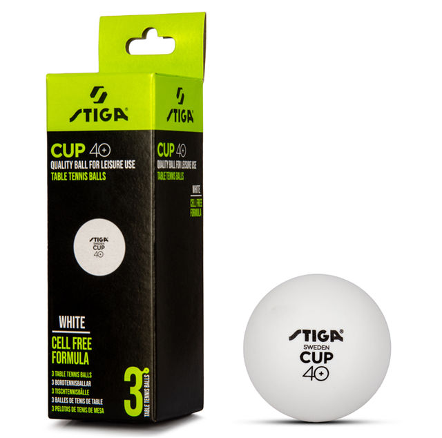 Stiga Table Tennis Balls 40+ - Pack of 3 for Serious Players - Buy ...