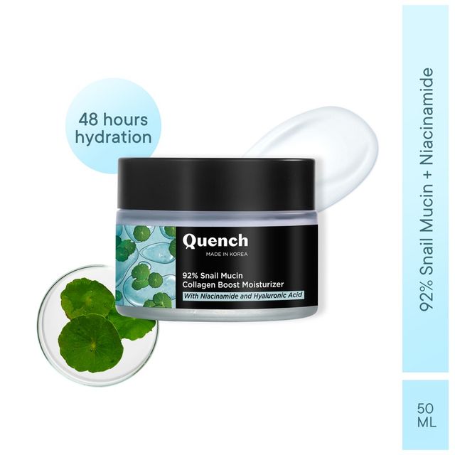 Quench Botanics 92% Snail Mucin Collagen Boost Moisturizer - Buy online ...
