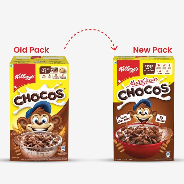 Kellogg’s Multigrain Chocos | More Chocolatey | No-Maida 675 g - Buy ...